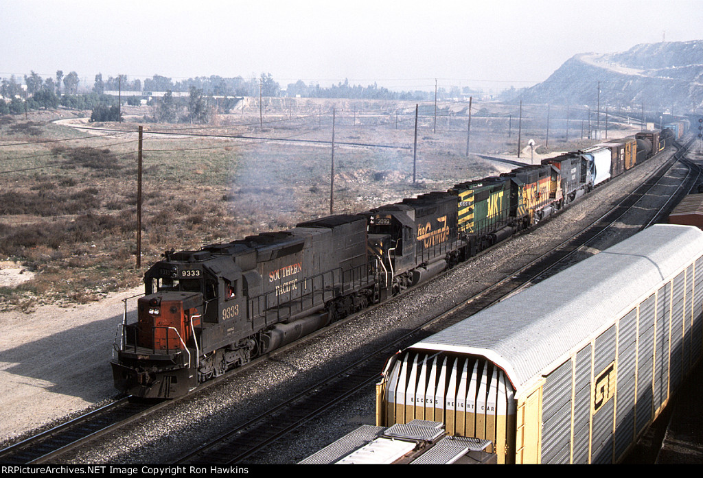 SP 9333, DRGW 3089, MKT 606, BO 4226, and SP 8291